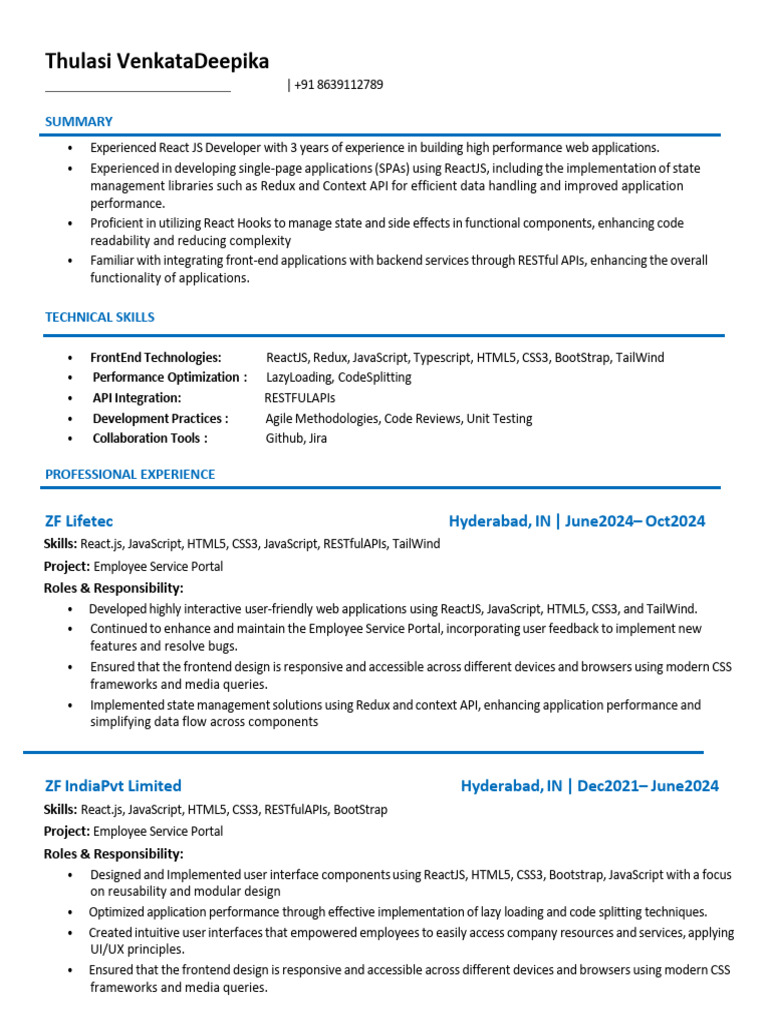VenkataDeepikaThulasi FrontEnd | PDF | Java Script | Software Development
