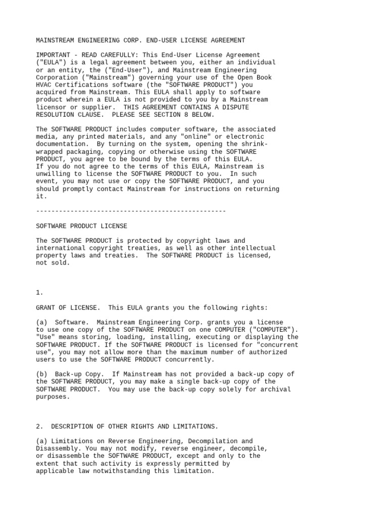 Eula | PDF | License | Arbitration