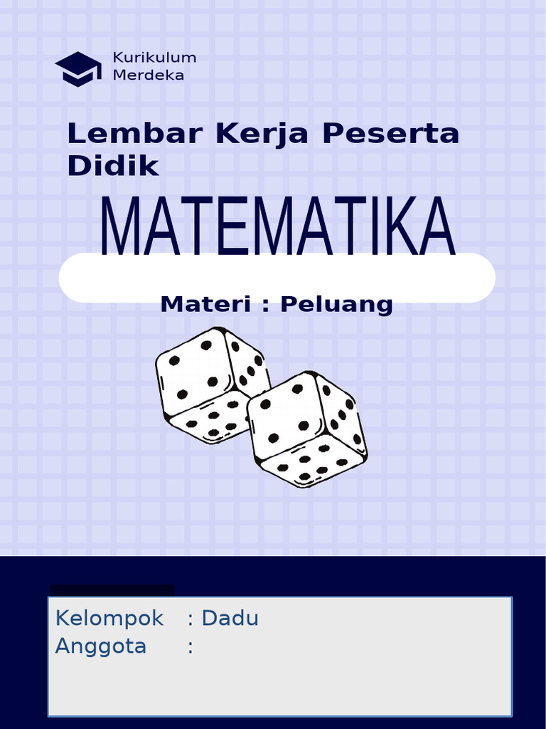 LKPD Dadu | PDF