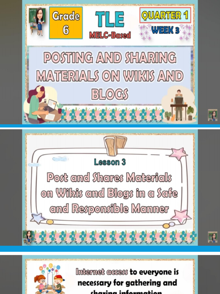 TLE-ICT-Week 3 | PDF