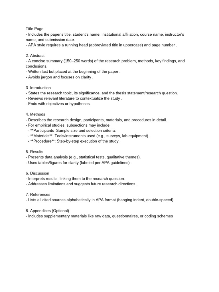 Term Paper Pattern | Pdf