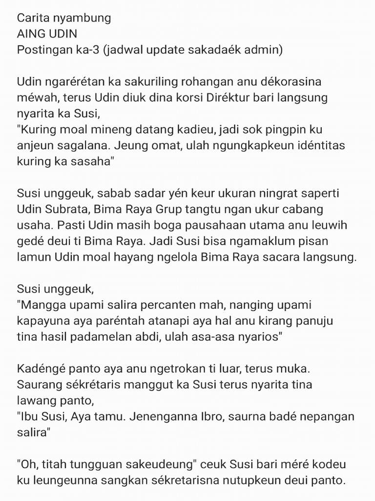 AING UDIN Bab 3 | PDF