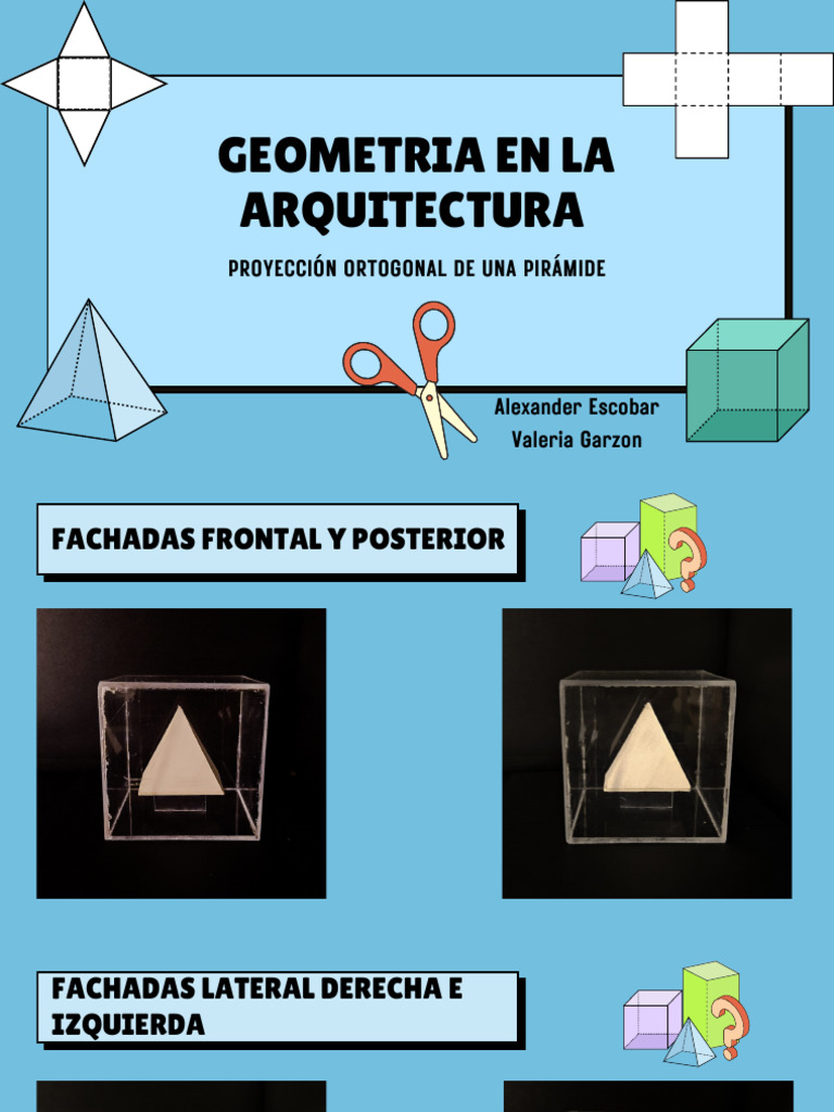 2D and 3D Shapes Educational Presentation in A Blue Lined Style | PDF