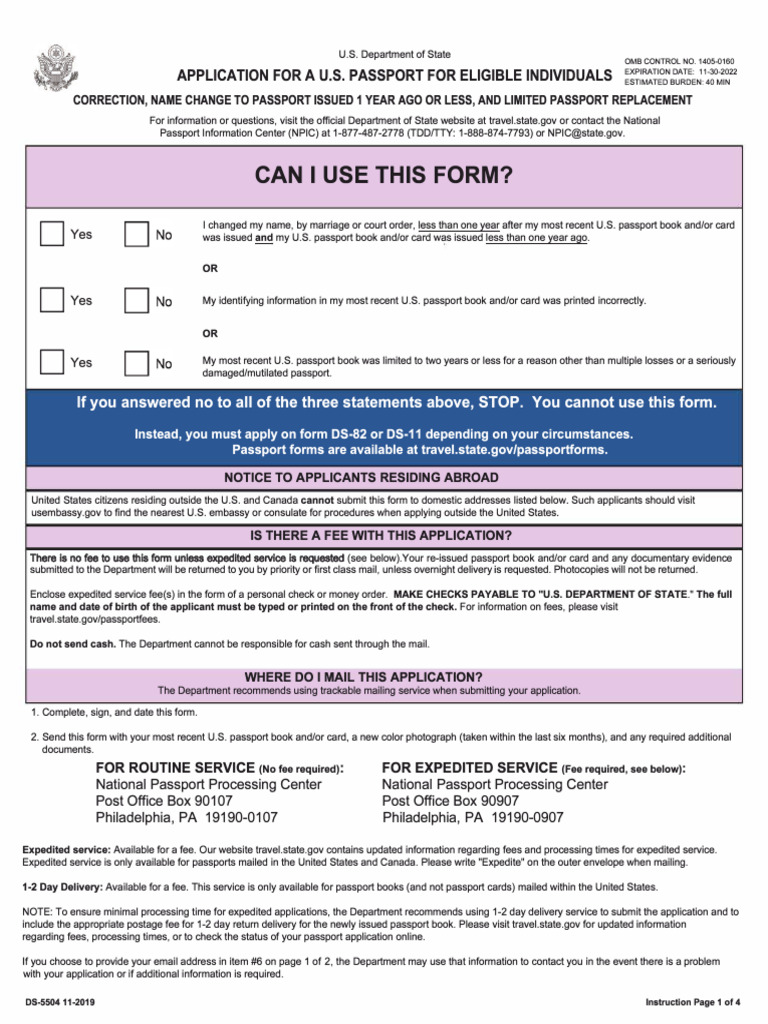 Nayeli Passport Correction! | PDF | Mail | Passport