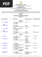 Judiciary Causelist Portal Overview | PDF | Judiciaries | Separation Of ...
