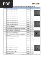 Landlite Switches and Outlets Overview | PDF | Power Supply | Equipment