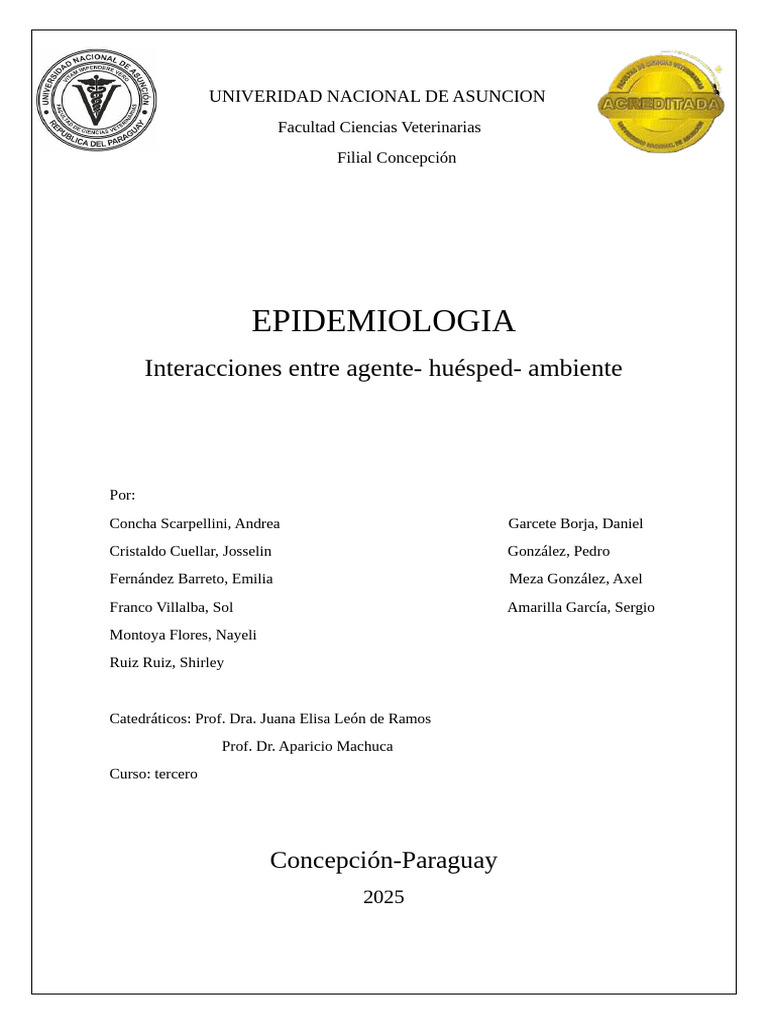 Copia de Epidemio Cap 6 | PDF | Epidemiología | Patógeno