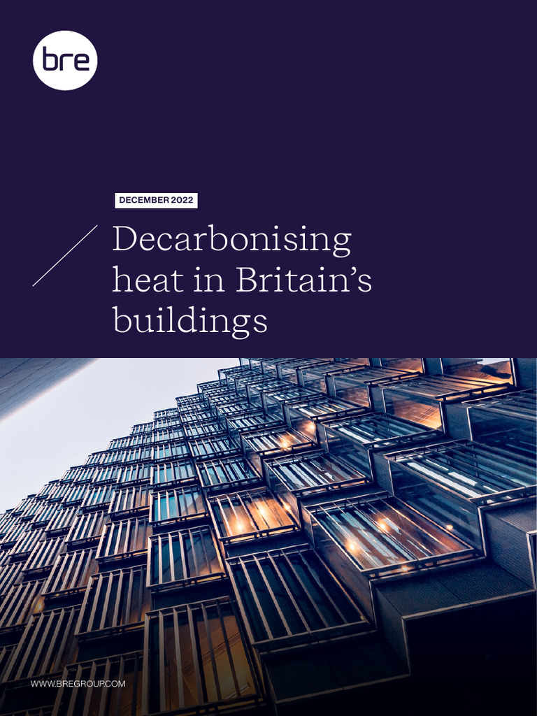 Decarbonising Heat in Britain's Buildings | PDF | Heat Pump | Climate Change Mitigation