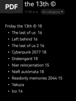 Cyberpunk Timeline Overview | PDF