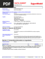 Mobilux Ep 2 Moly (MSDS) | PDF | Safety | Occupational Safety And Health