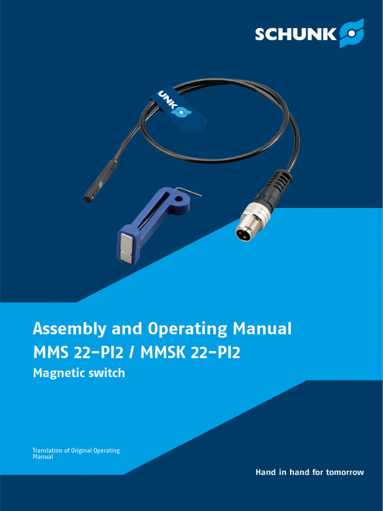 MMS 22-PI2 Assembly and Operation Manual | PDF | Electrical Connector | Electromagnetic ...