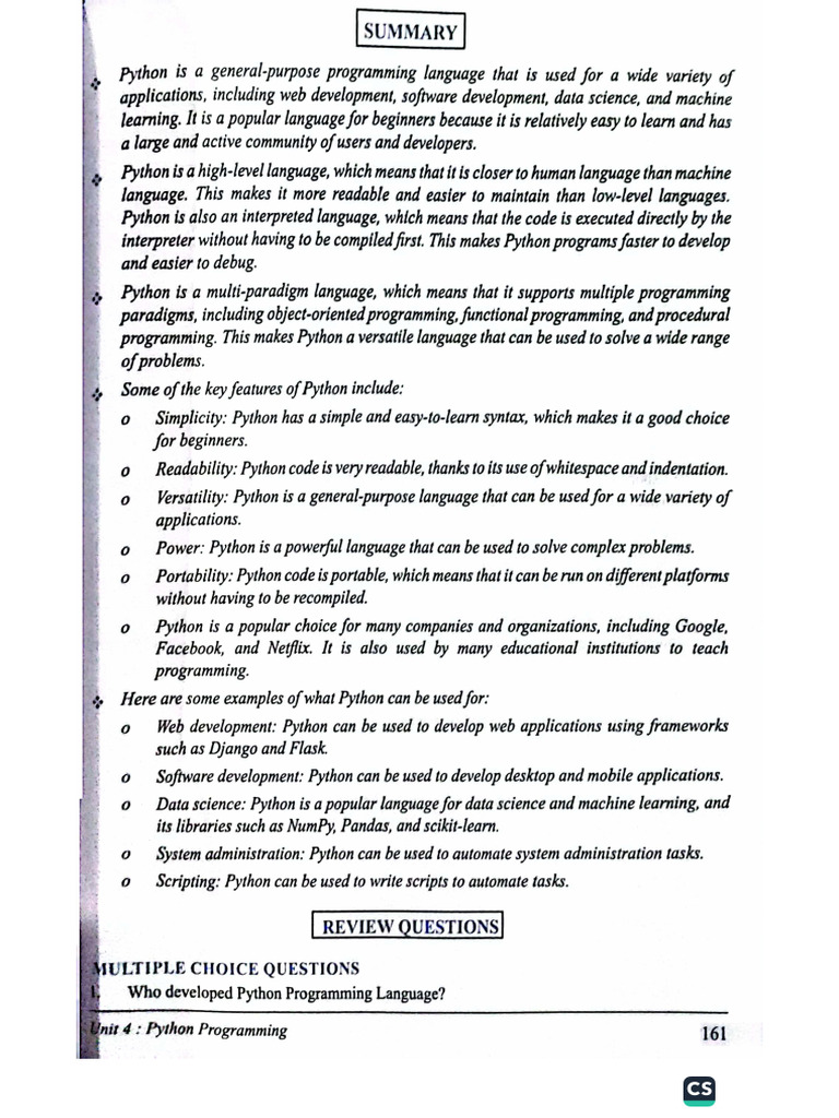 Python Programming | PDF