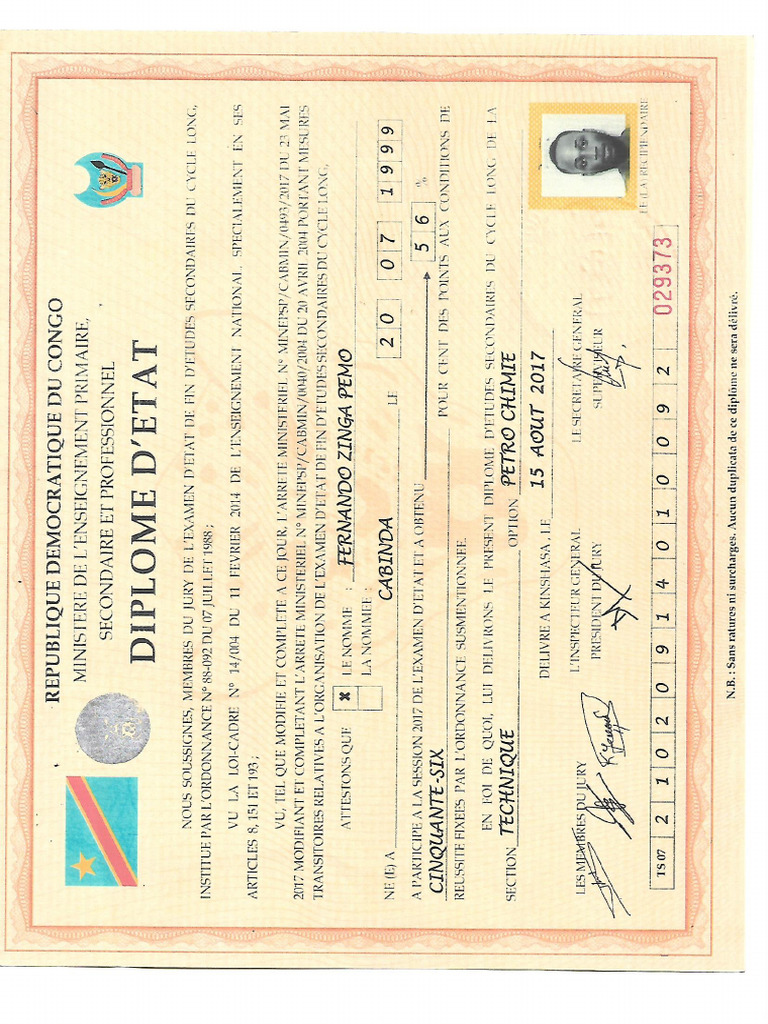 Fernando Diplôme | PDF