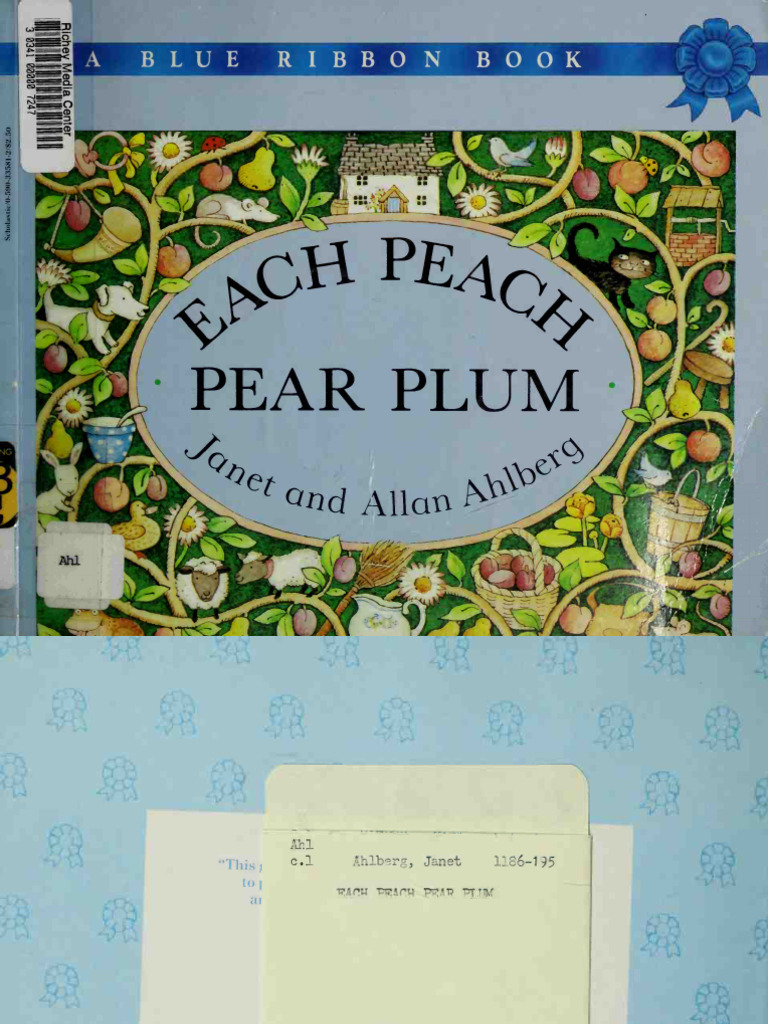 Each Peach, Pear, Plum (Janet Ahlberg) (Z-Library) | PDF | Children's ...