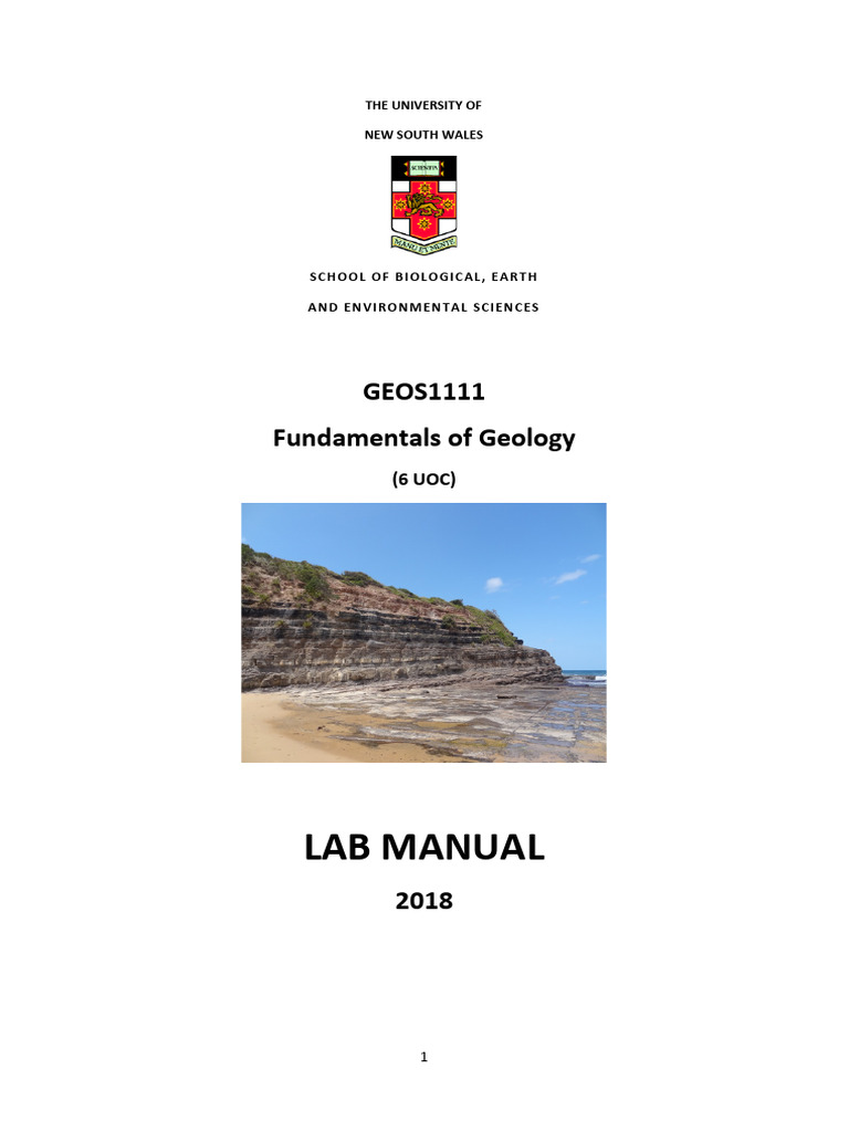 Lab Manual Geology | PDF | Geology | Minerals