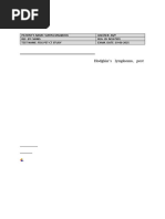 PET Scan Report Format Example Sample Template Drlogy Lab Report | PDF ...