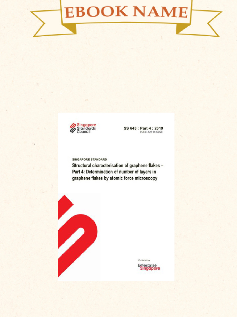 SS 643 4 2019 Structural characterisation of graphene flakes Part 4 ...