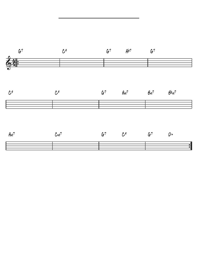 Stormy Monday Chord Chart | PDF