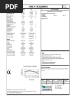 VVB306 Vibration Sensor Overview | PDF | Power (Physics) | Electronic ...