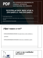 Tipos de Ventilación Mecanica, Invasiva y No Invasiva | PDF | Sistema ...