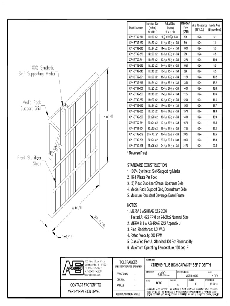 XTREME Plus 2 Inch High Capacity Cut Sheet | PDF
