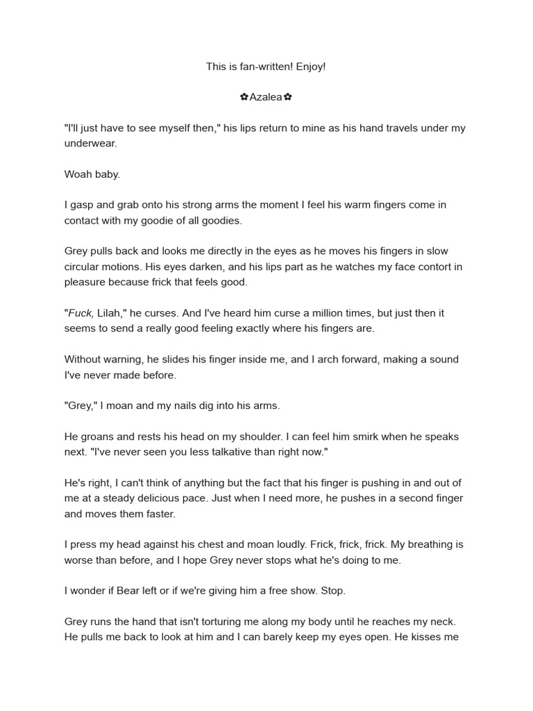 Lilah Smut For Wattpad | PDF