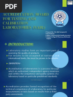 NABL Accreditation Process Overview | PDF | Calibration | Quality ...