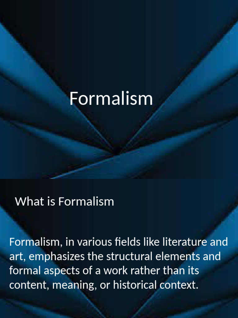 Formalism WPS Office | PDF