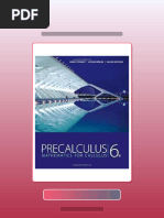Precalculus - Mathematics For Calculus 7th Edition Edition PDF | PDF