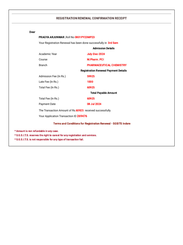 Shri Govindram Seksaria Institute of Technology and Science, Indore | PDF
