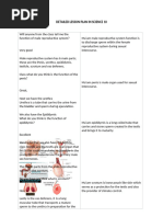 Male and Female Reproductive Systems Worksheet | PDF