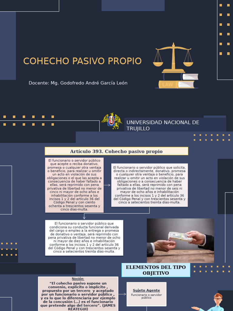 Cohecho Pasivo Propio | PDF | Soborno | Castigos