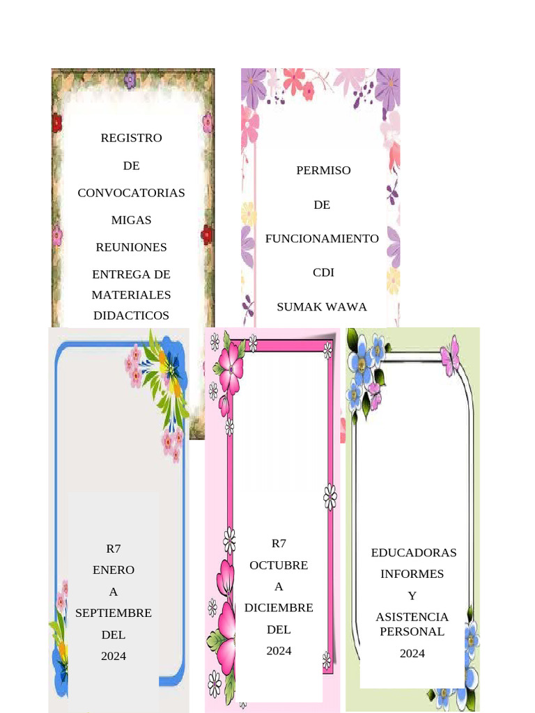 Caratula de Folder | PDF
