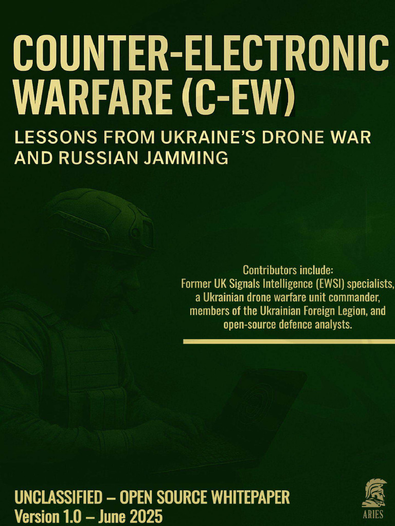 Counter-Electronic Warfare Insights from Ukraine | PDF | Electronic ...