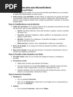 Cómo Hacer Un Resumen en Word - Resumen Automático en Word | PDF