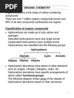 IGCSE 0620 Organic Chemistry Complete Notes | PDF