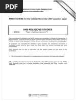 Structuring GCSE RE 'D' Questions | PDF | Argument | Conscience