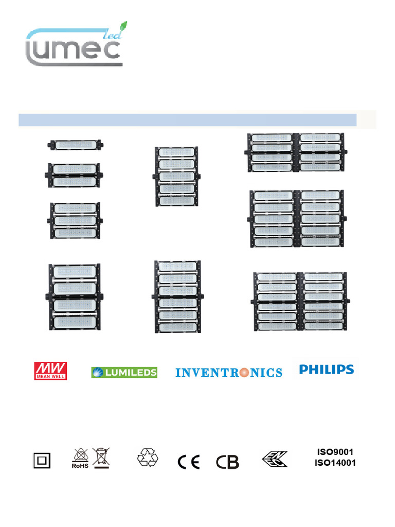 FLM LED Flood Light Specifications | PDF