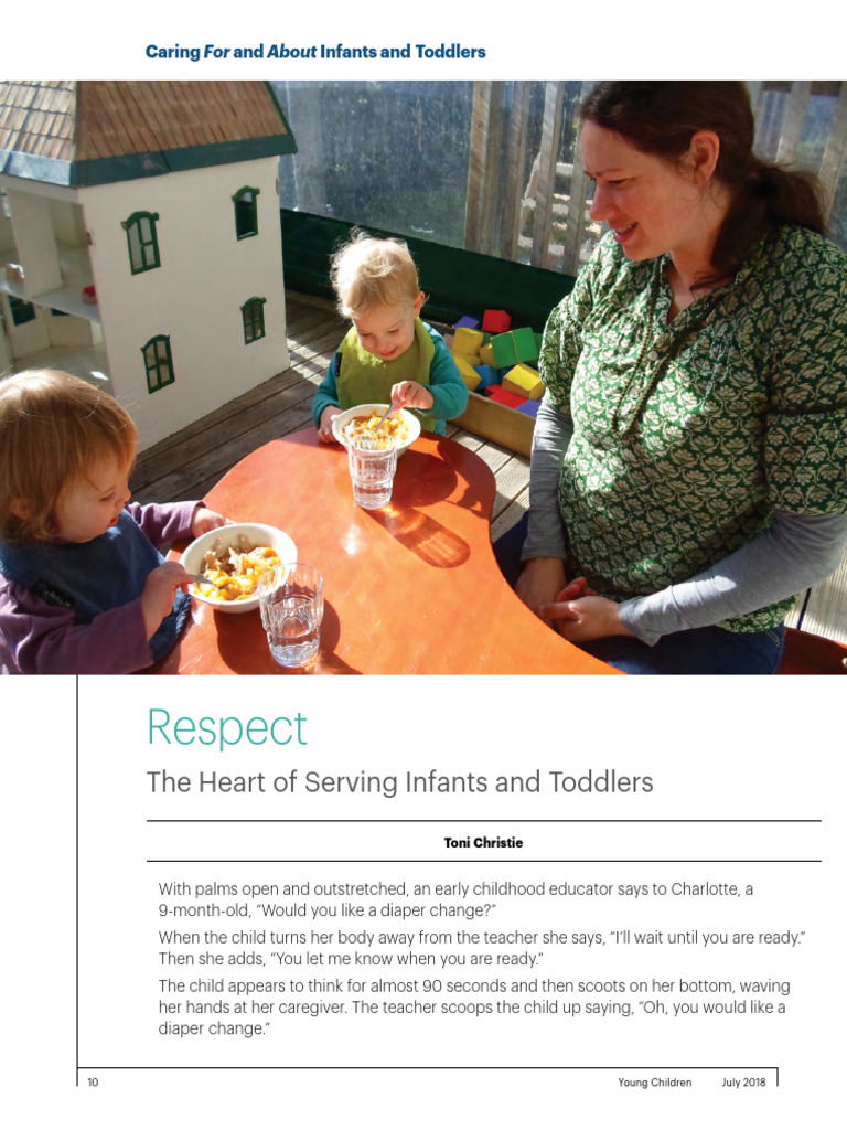 Respectful Caregiving in Early Childhood | PDF | Infants | Learning