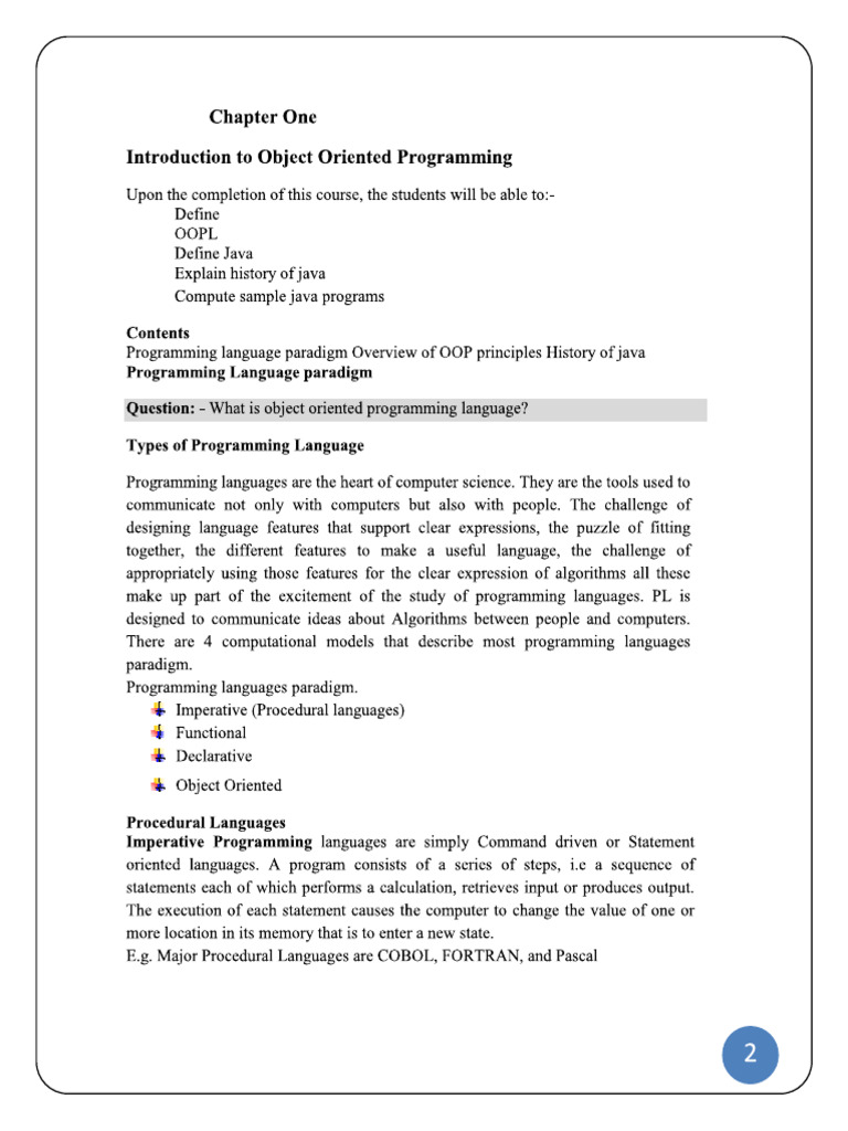 Course Module Oop | PDF