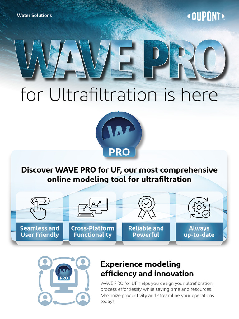 UF WAVE PRO Flyer 45 D04857 en | PDF | Cross Platform Software | Computing