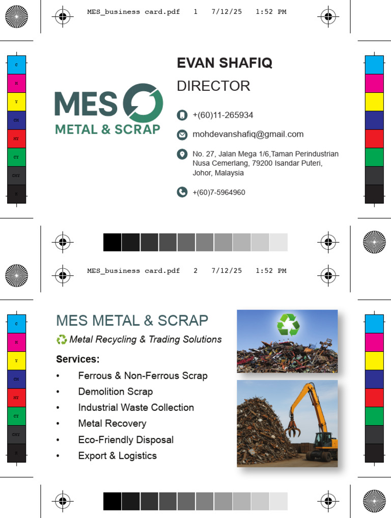 MES Metal Recycling Services Overview | PDF