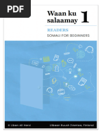 Somali Alphabet Overview and Examples | PDF | Language Arts & Discipline