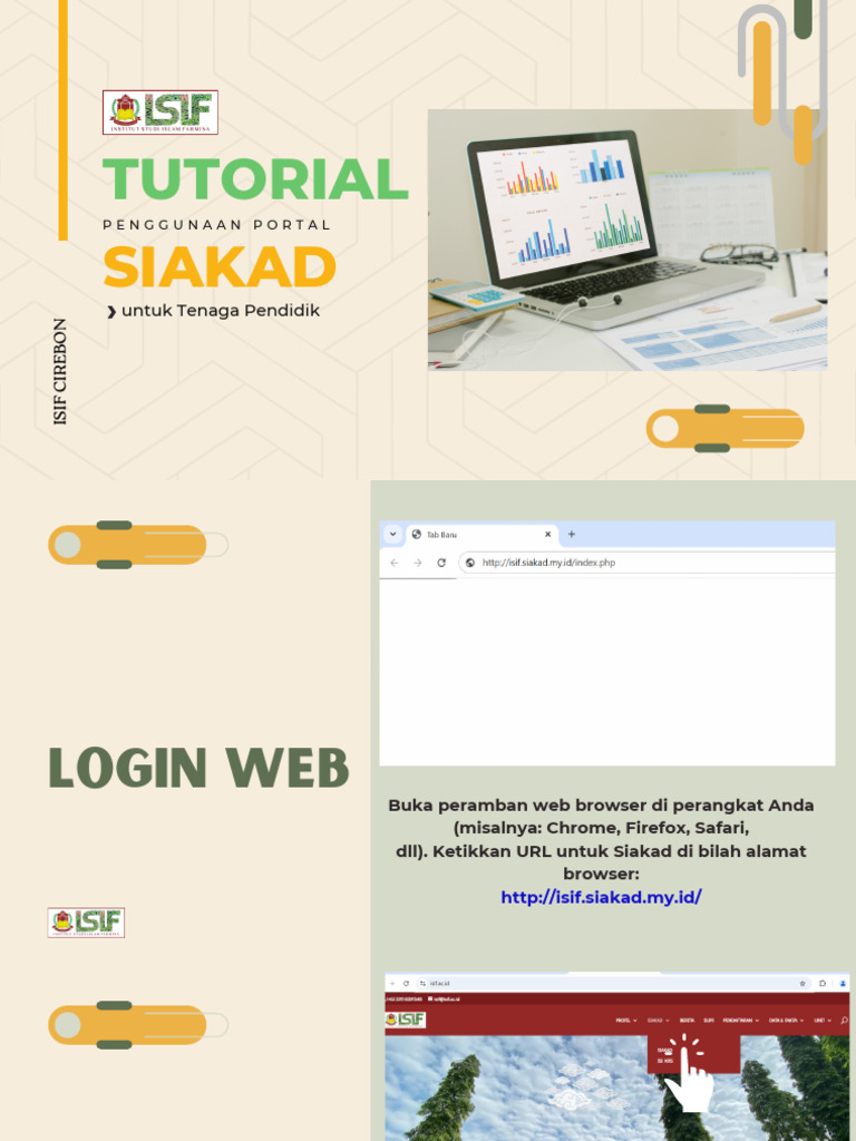 Panduan Penggunaan SIAKAD ISIF Cirebon | PDF