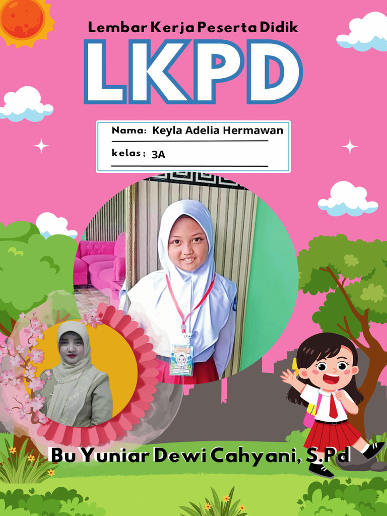 Sampul Dokumen LKPD IPAS Tema Panca Indra Manusia Biru Dan Hijau ...