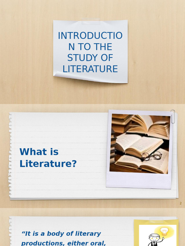 Introduction Literary Essentials | PDF | Stress (Linguistics) | Narration