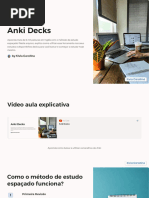 Tutorial Do ANKI | PDF | Química | Ciências Físicas