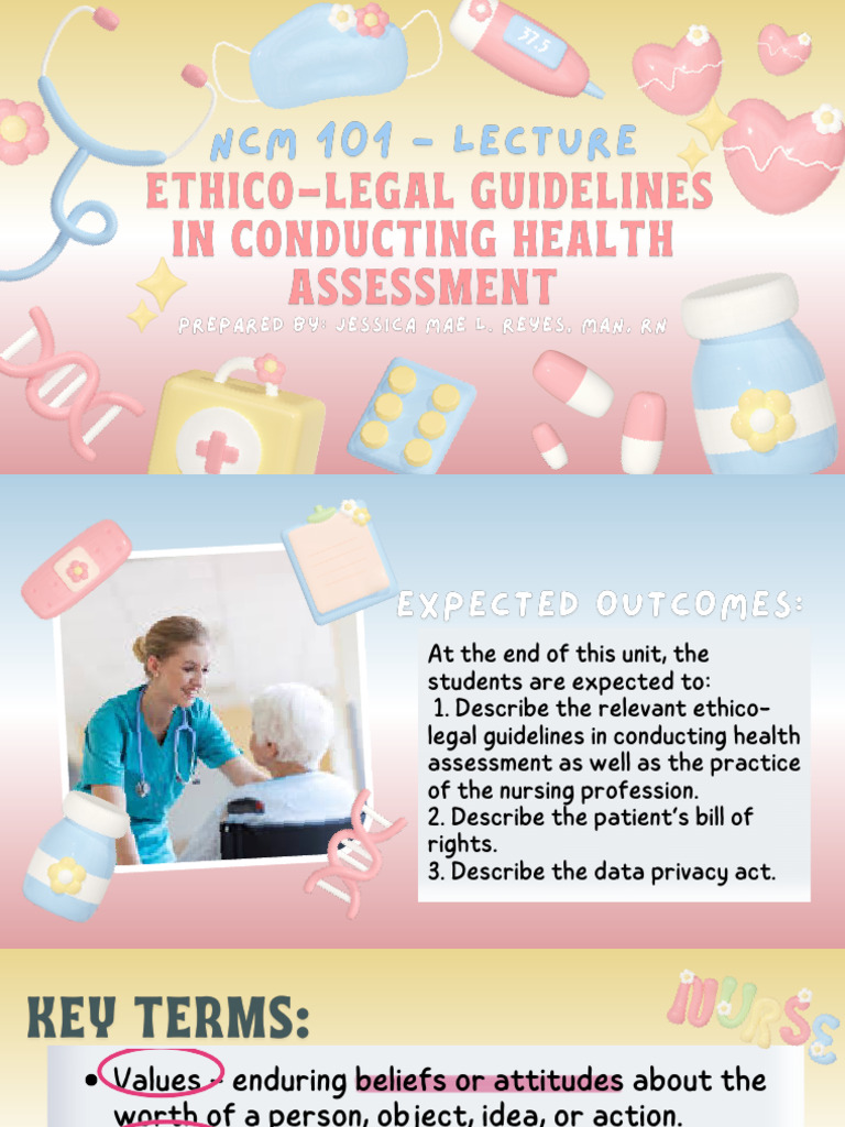 Ethico-Legal Guidelines in Conducting Health Assessment | PDF | Nursing ...