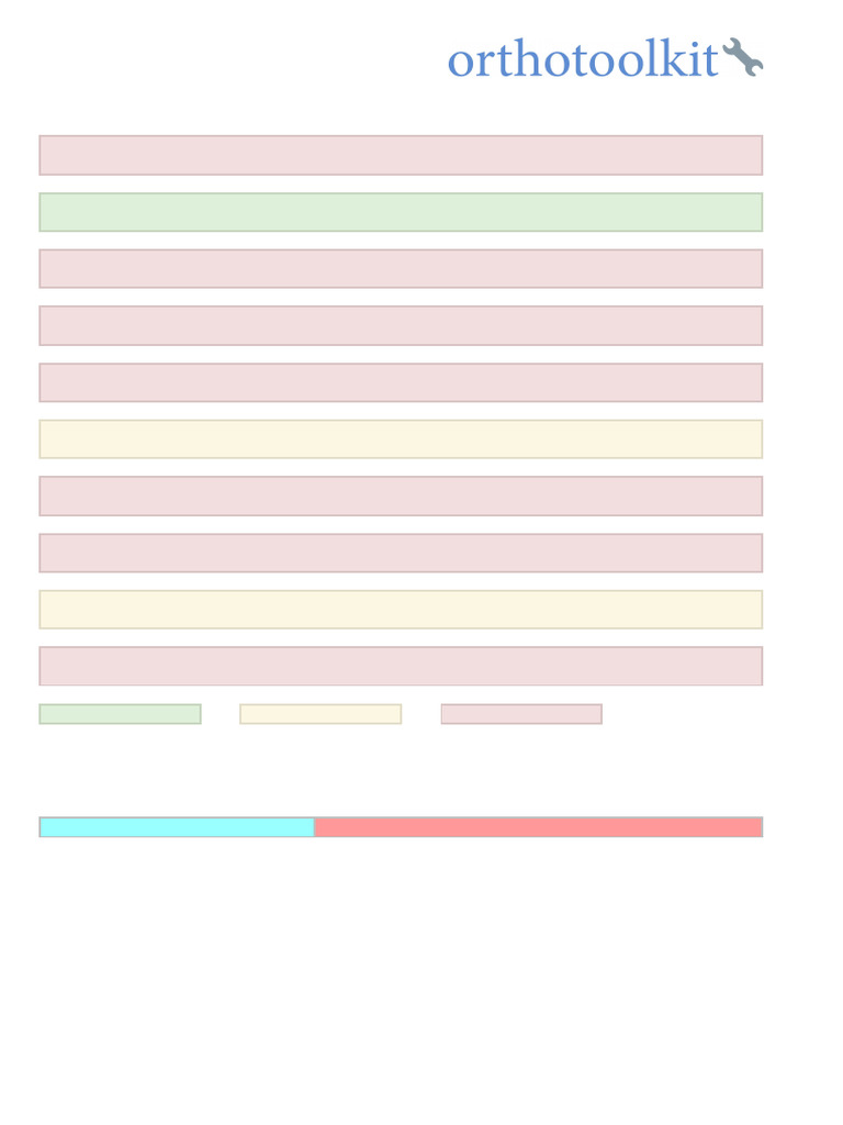 Neck Disability Index Score Summary | PDF