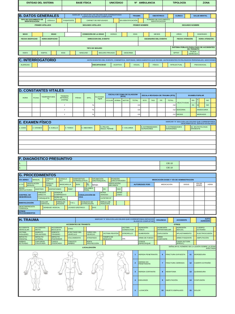 Anexo 2 Atención Prehospitalaria 2021 | PDF | Parto | Reanimación cardiopulmonar